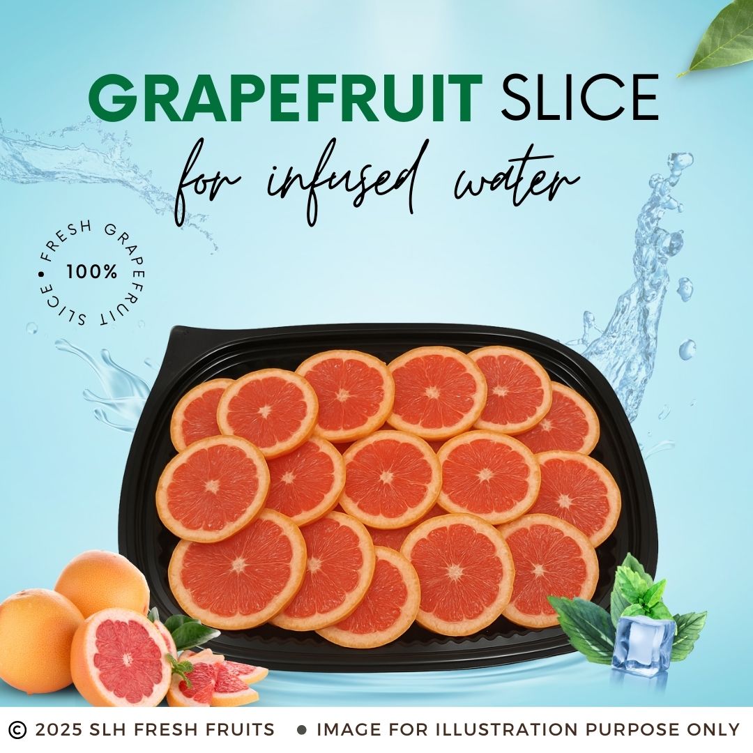 SLH Sliced Grapefruit Infused Water – SLH FRESH FRUITS