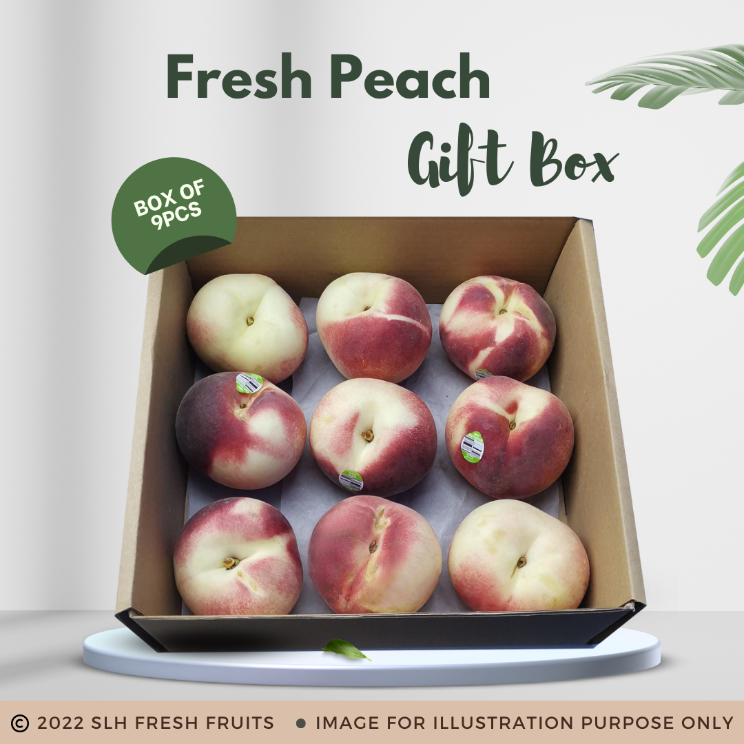 SLH Fresh Peach Gift Box(Box of 9pcs) – SLH FRESH FRUITS