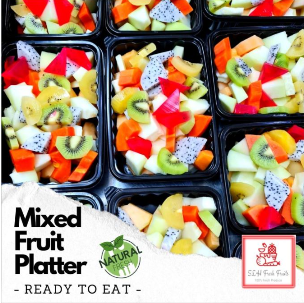 SLH Mixed Fruit Platter [Ready to Eat] – SLH FRESH FRUITS